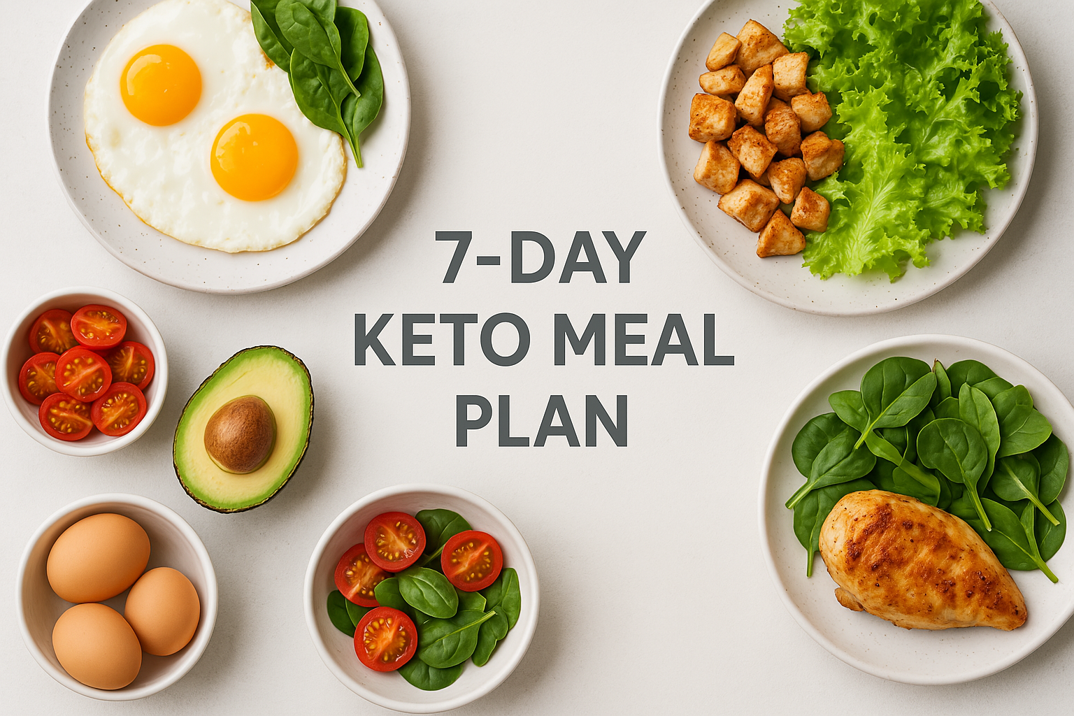 Your First Week of Keto: A Simple 7-Day Beginner Meal Plan | Keto Transform Hub | Keto Transform Hub